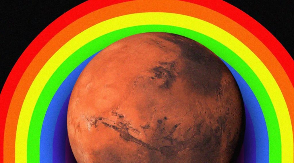 Rainbow on Mars : అంగారకుడిపై రంగురంగుల రెయిన్‌బో.. నాసా రోవర్ తీసిన ఫొటో