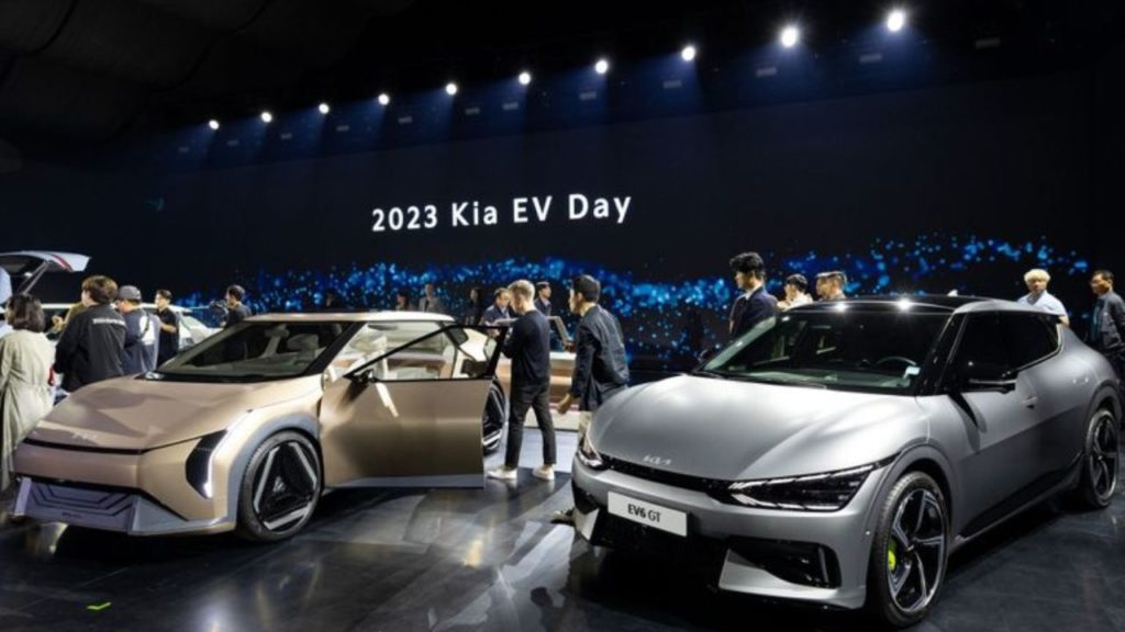 2023 Kia EV Day new EV range cars that can turn into bedrooms