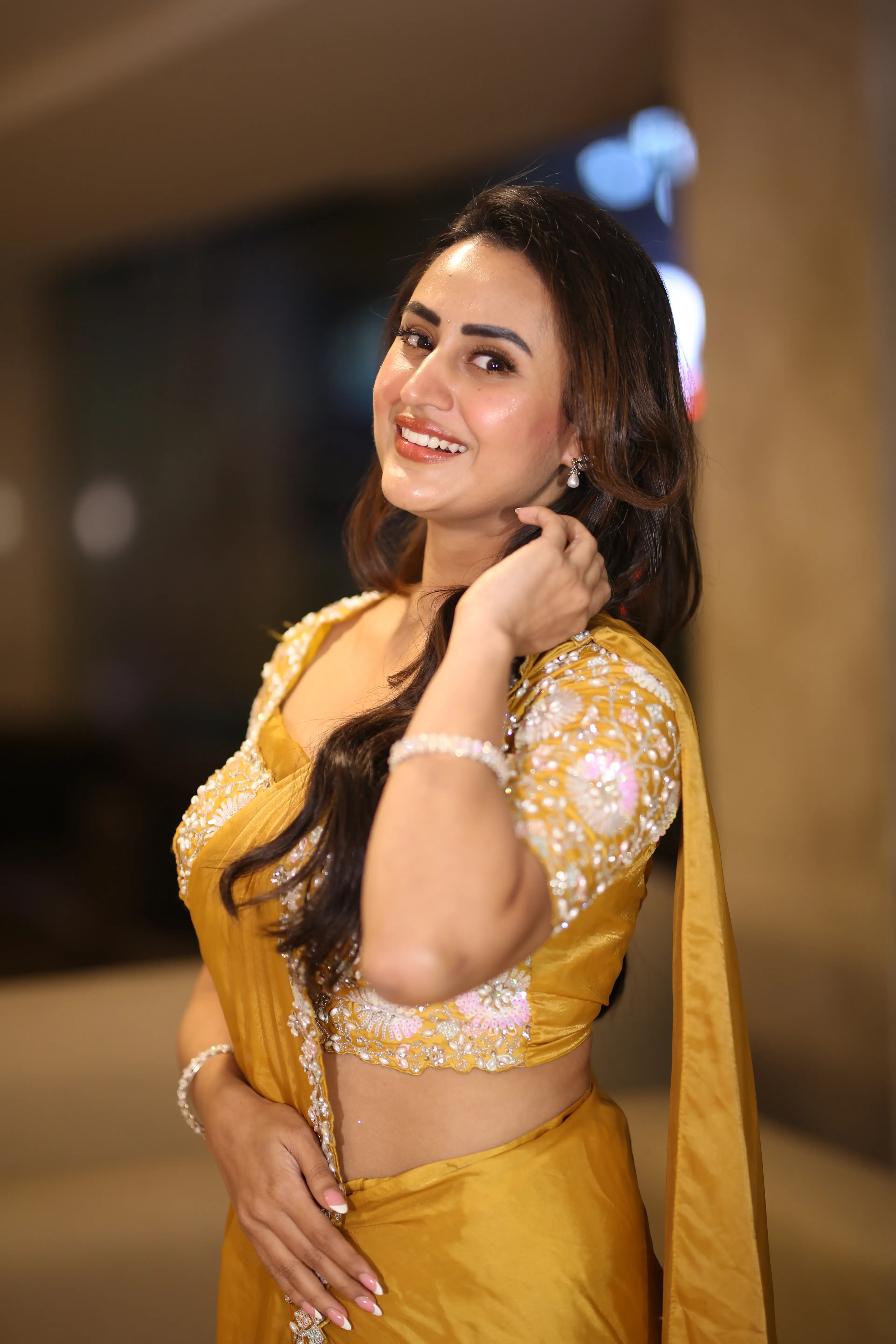 Archana Iyer: శంబాల మూవీ సెలబ్రేషన్స్ లో అర్చన అయ్యర్ అందాలు.. క్యూట్ ...